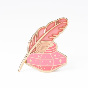 Sugar Quill Enamel Pins - Etsy