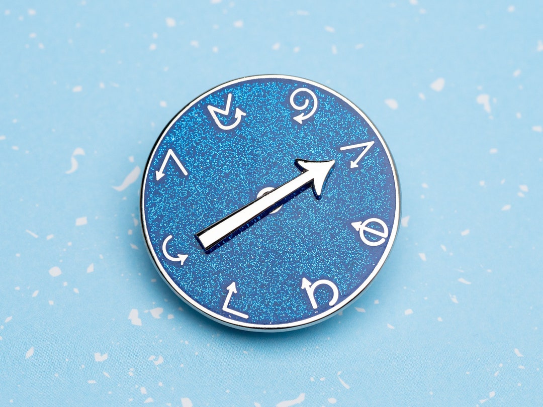 Pick a Spell Spinning Enamel Pin - Etsy