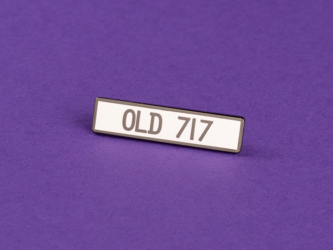 Bus Number Plate Enamel Pin - Etsy