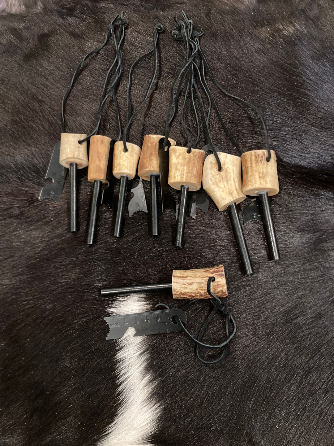 Ferro Rod With an Antler Handle - Etsy