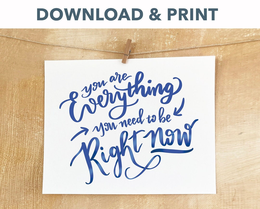 8x10 Download and Print, Inspirational Poster, Motivational Quote Wall ...