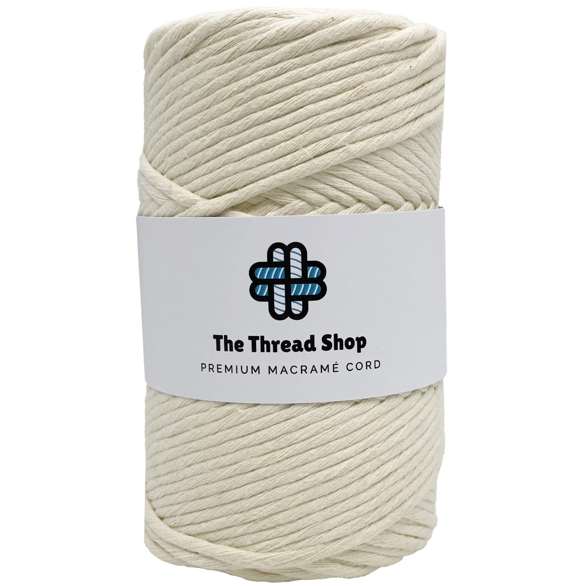 4mm Macrame Cord, Single Strand - 20m, 50m, 100m, 300m - Recycled ...