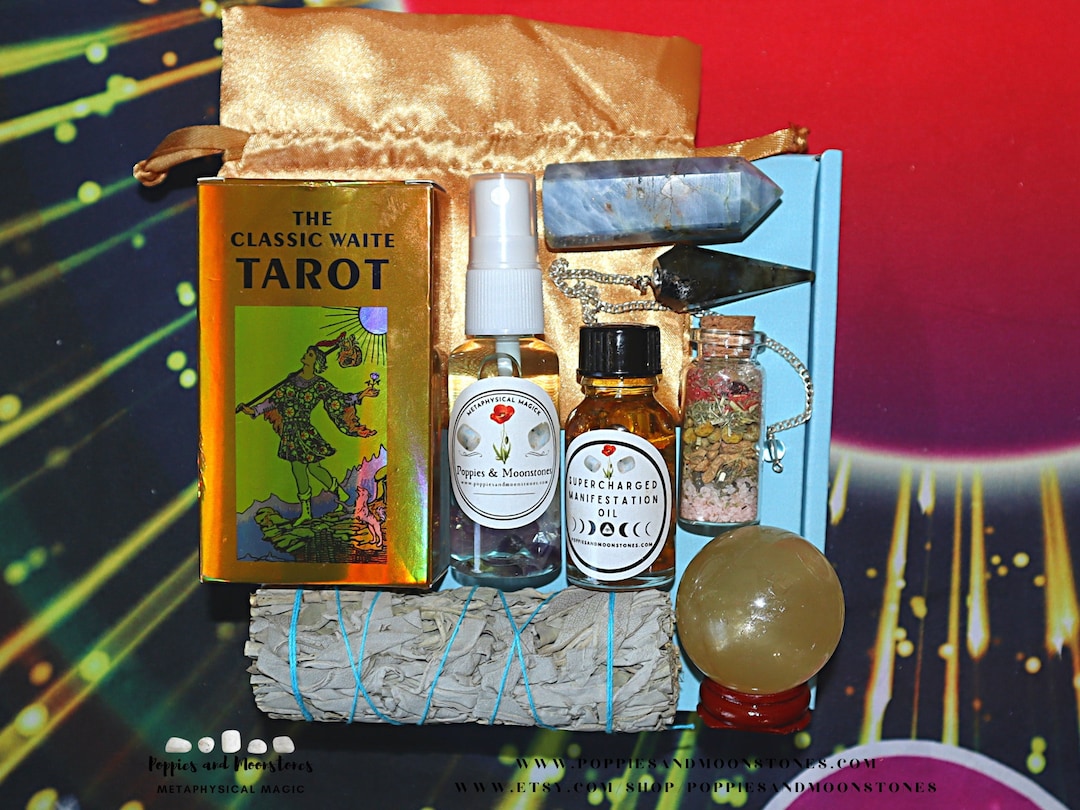 Supercharged Ultimate Metaphysical Crystals and Divination Gift Set for ...