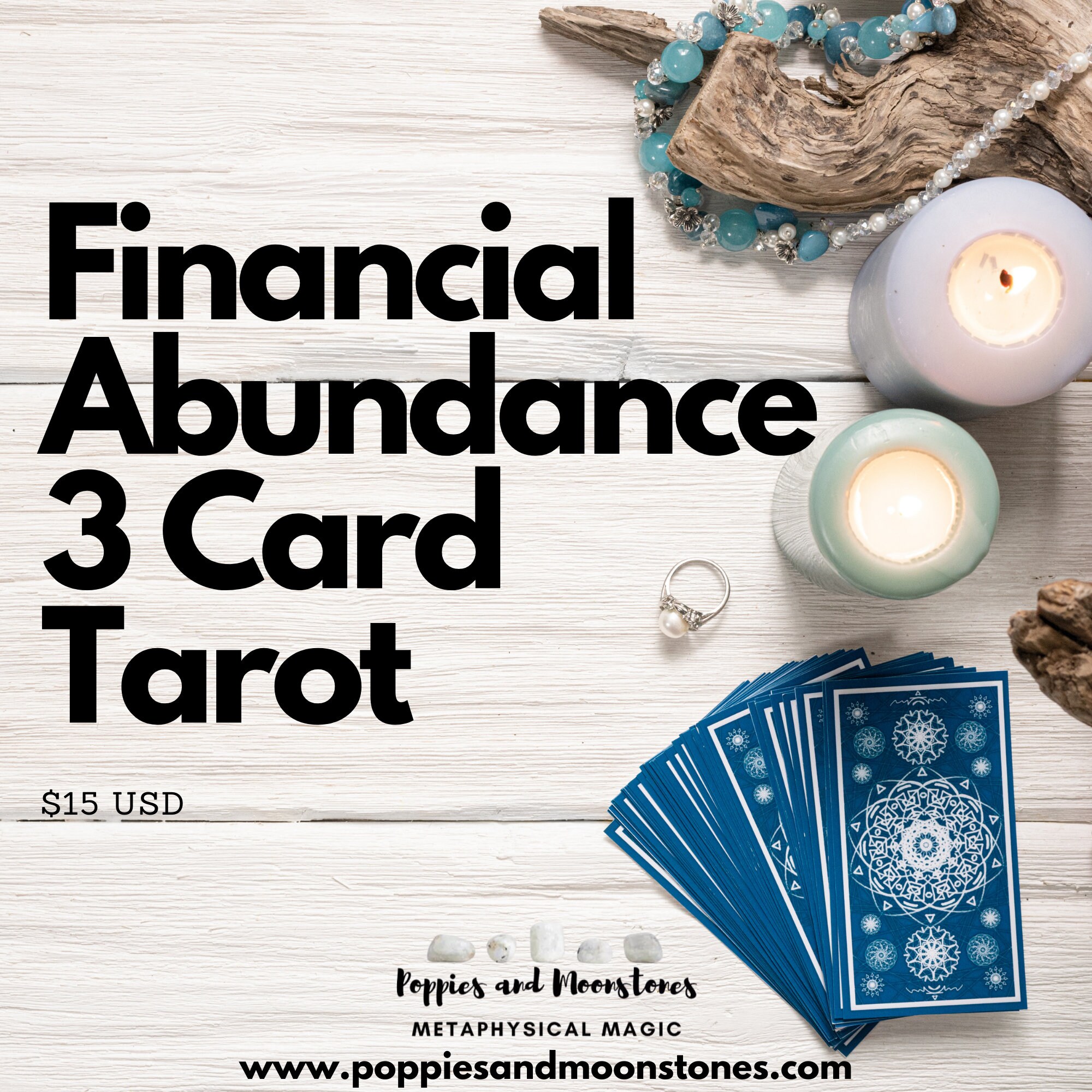 Financial Abundance 3 Card Tarot Reading - Etsy