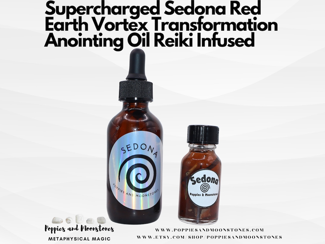 Supercharged Sedona Red Earth Vortex Transformation Anointing Oil Reiki ...