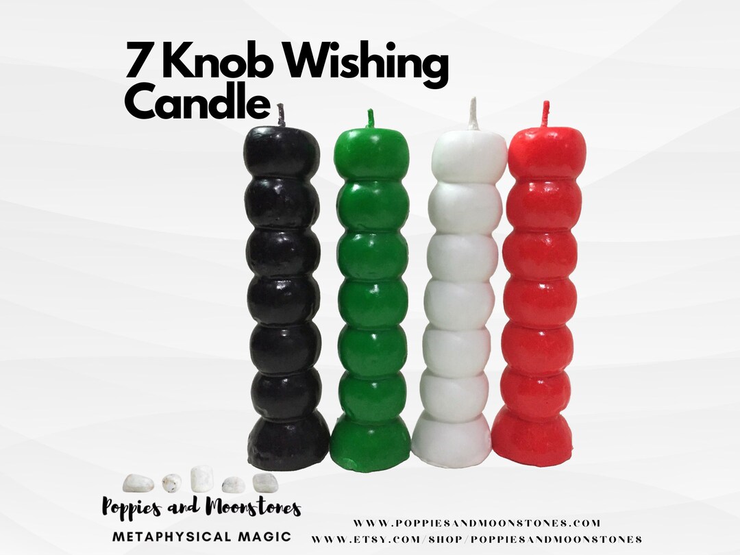 7 Knob Wishing Candle - Etsy