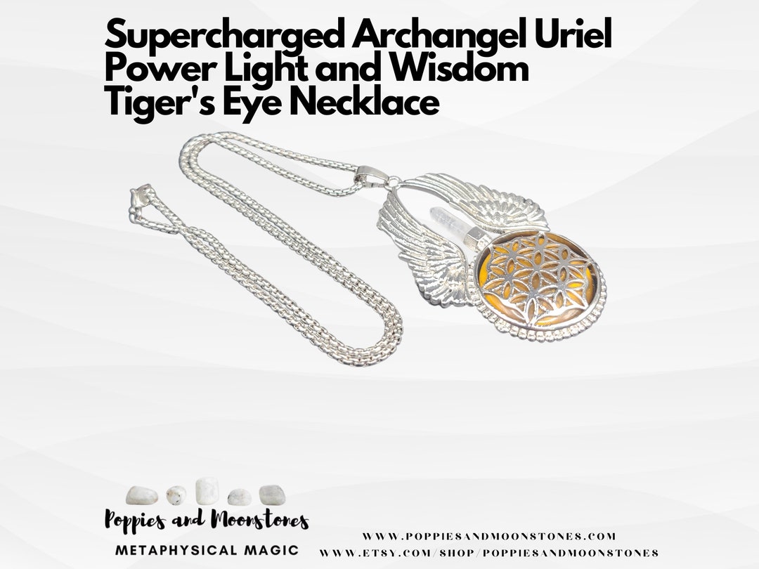 Supercharged Archangel Uriel Power Light and Wisdom Tiger's Eye ...