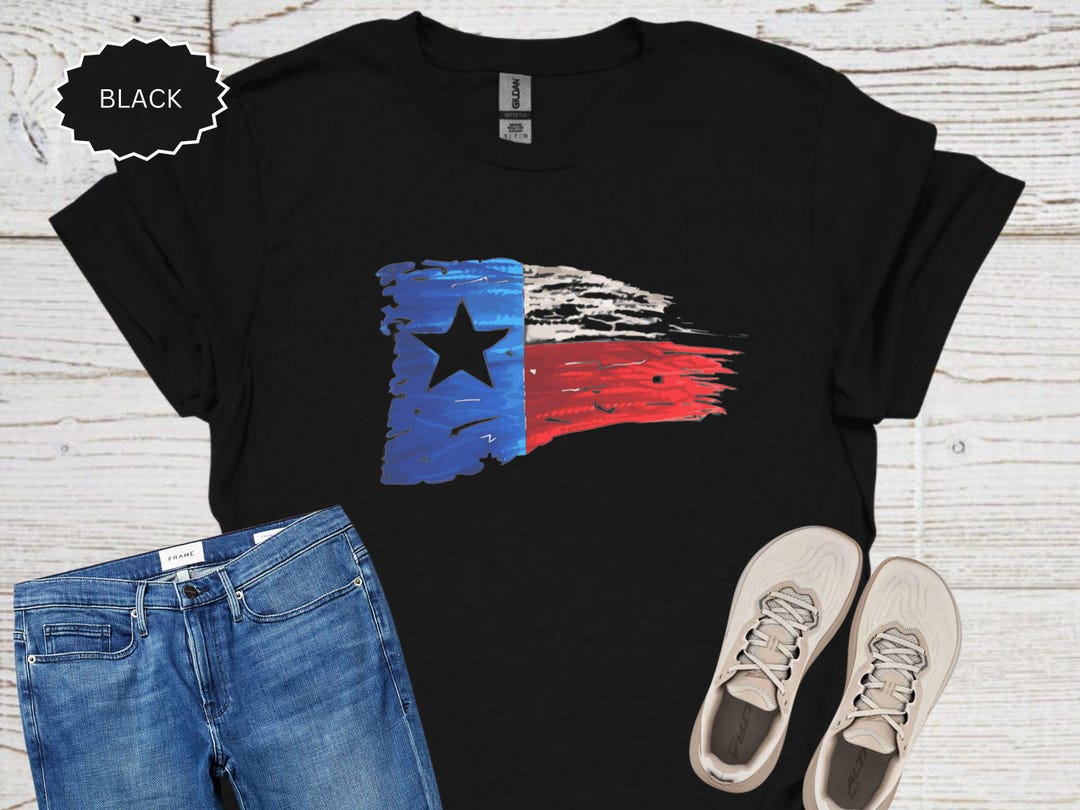Texas Pride Flag for Texan, Texas Mens Apparel, Texas Flag Shirt ...