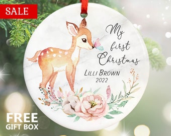 My First Christmas Ornament Baby's First Christmas - Etsy