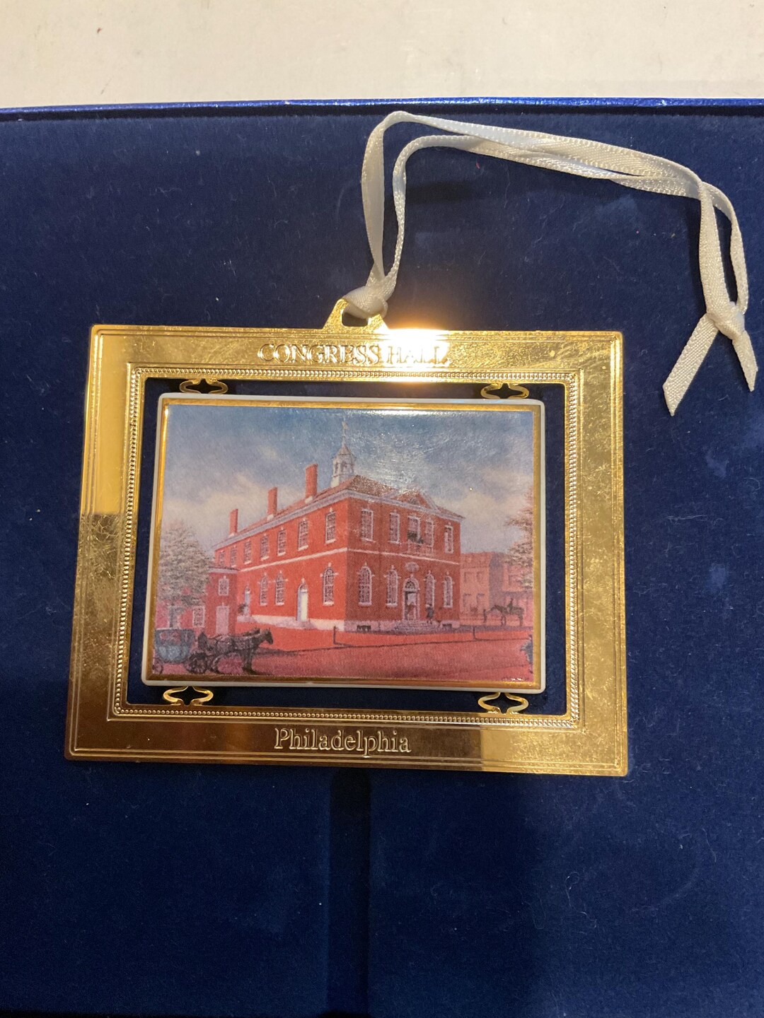 1999 U.S. Congressional Congress Hall Philadelphia Ornament - Etsy