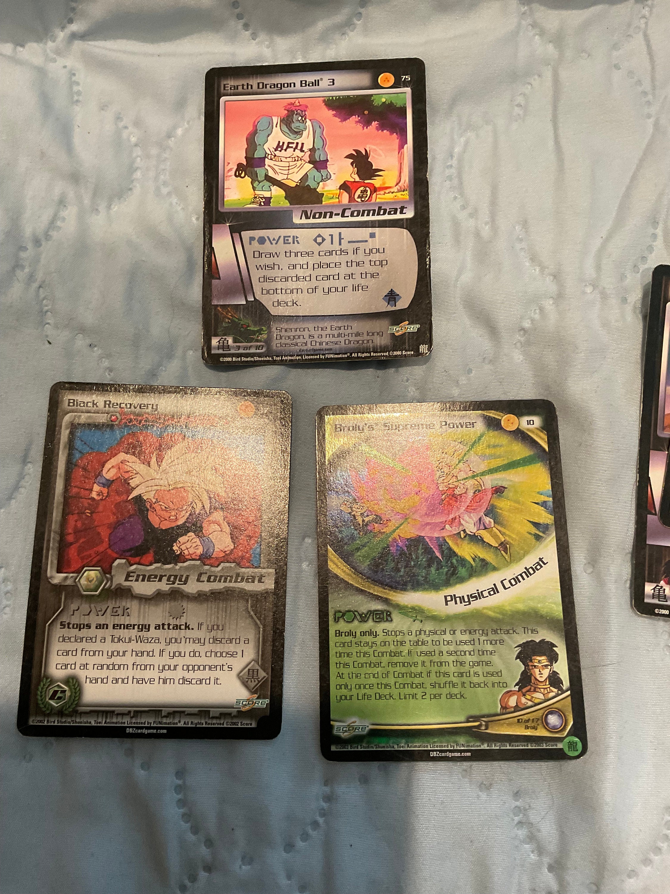 7 Dragon Ball Z Cards - Etsy