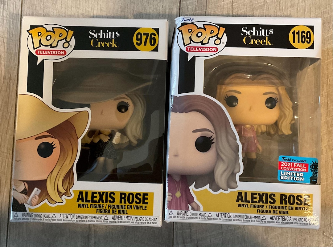 Funko Pop Schitts Creek (2) Alexis Rose Limited Edition & Alexis Rose ...