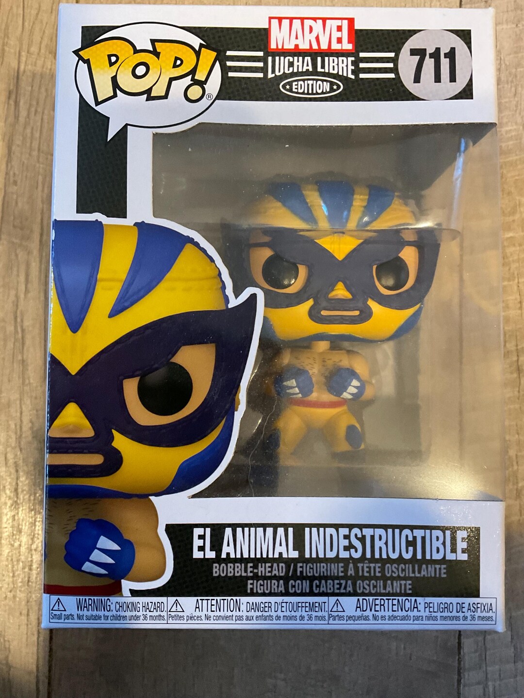 Funko Pop El Animal Indestructible Lucha Libre 711 - Etsy