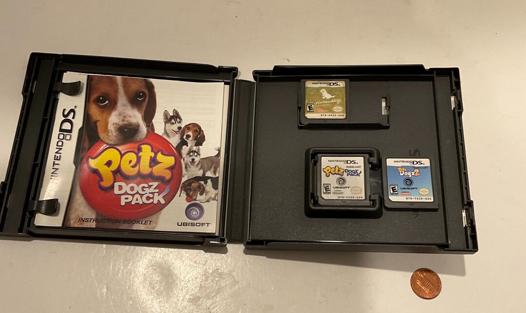 Nintendo DS Petz Dog Pack Contains 3 Games (booklet Included) - Etsy