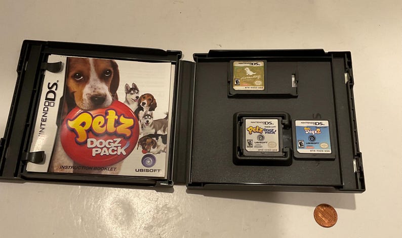 Nintendo DS Petz Dog Pack Contains 3 Games (booklet Included) - Etsy