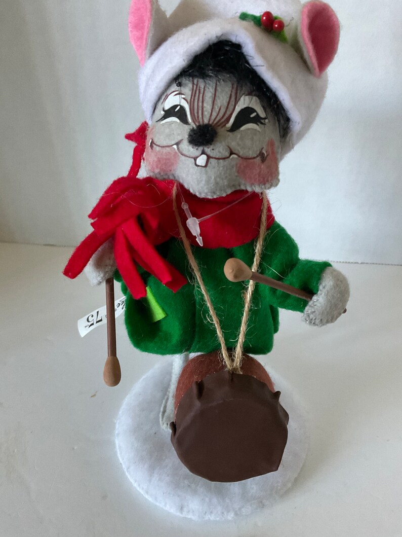 Annalee Collectible Mouse Drummer - Etsy