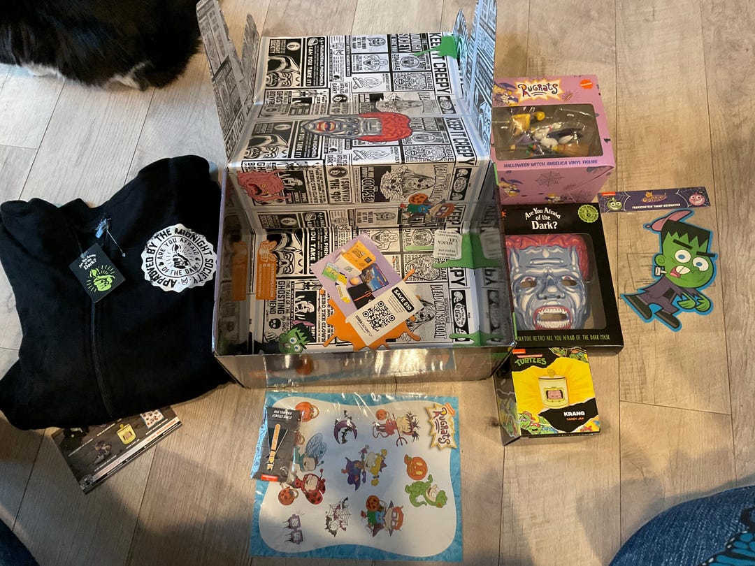 Culturefly Nickelodeon Are You Afraid of the Dark Variety Box - Etsy