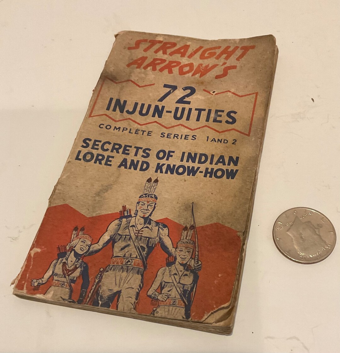 1951 Straight Arrow’s INJUN-UITIES Manual - Etsy