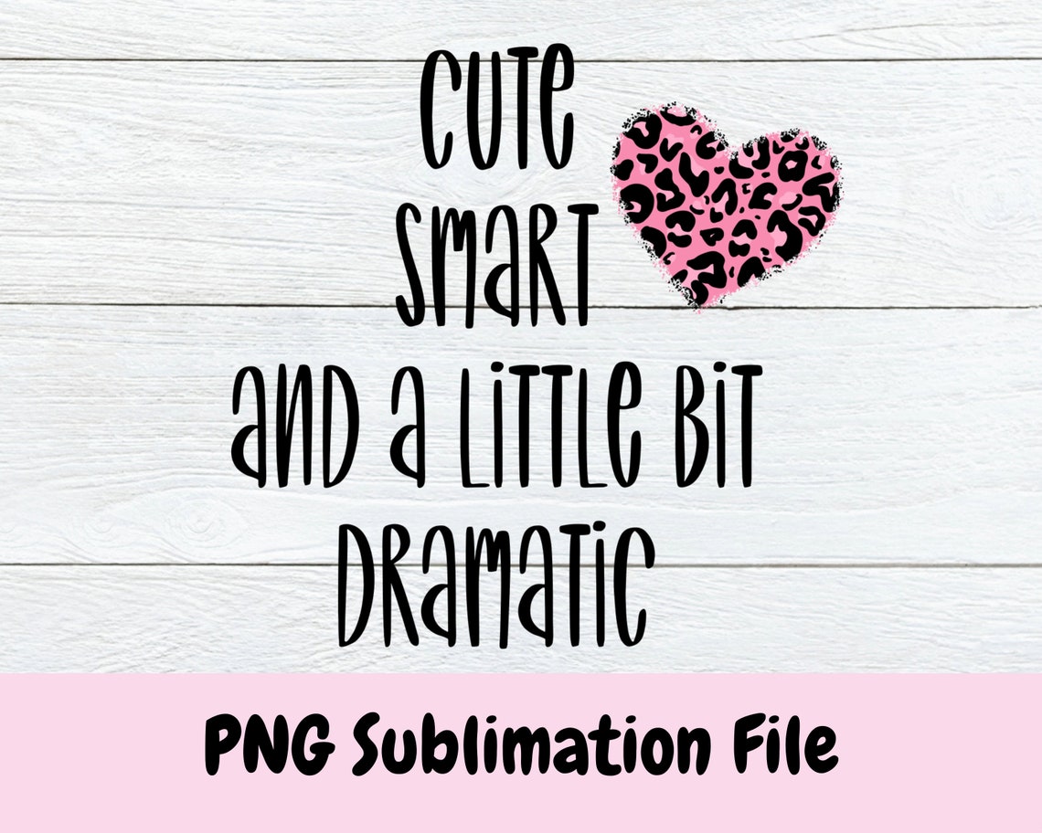 Sublimation Design for Girls, Little Girl Png, Leopard, Sassy ...