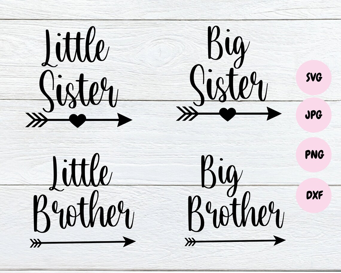 Sibling Svg Bundle Sibling Svg Files Family Svg Family - Etsy