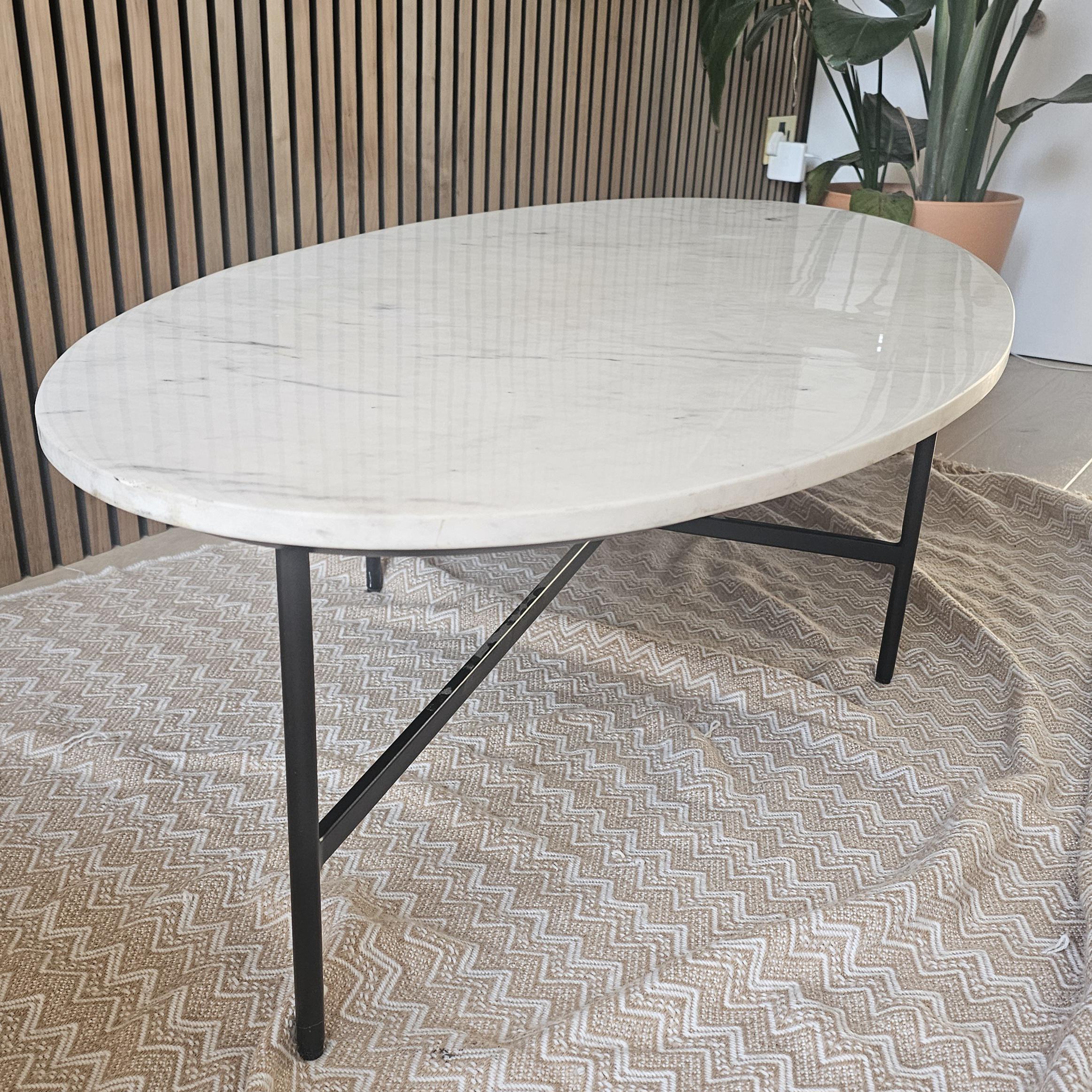 Marble Top Coffee Table - Etsy