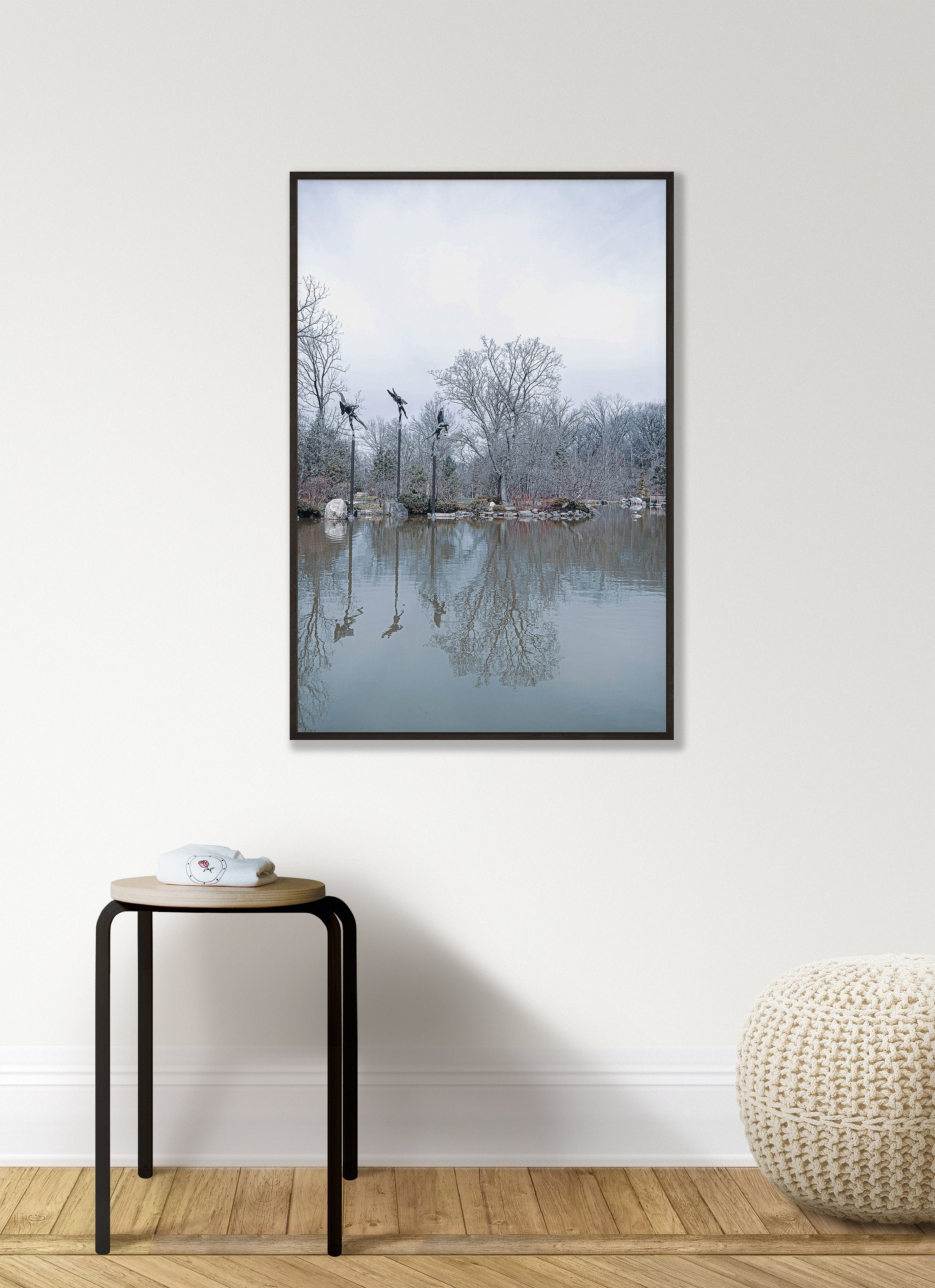 Angels Reflection on Lake Print, Digital Download, Printable Chicago ...