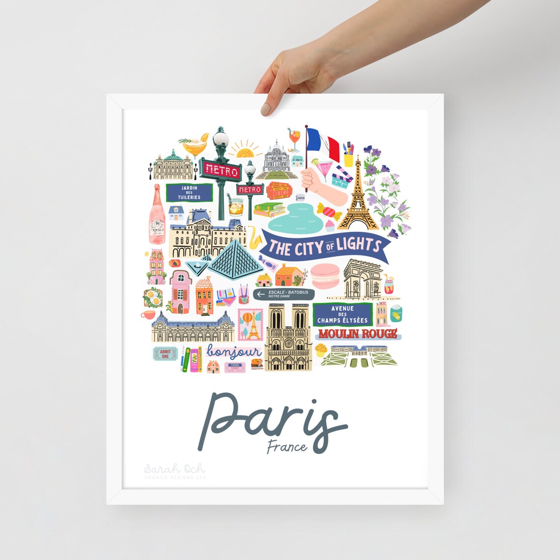 Framed Paris Print - Etsy