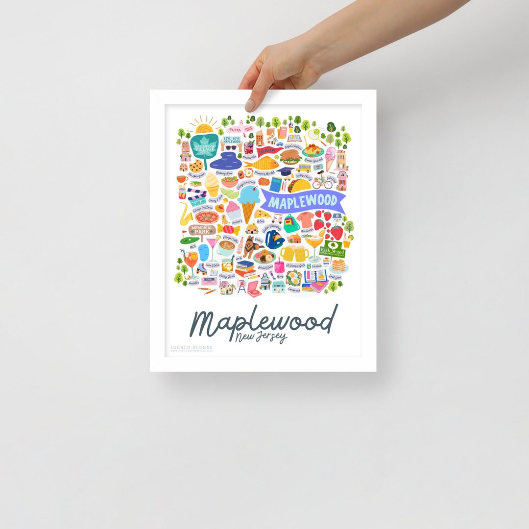Framed Maplewood Print - Etsy