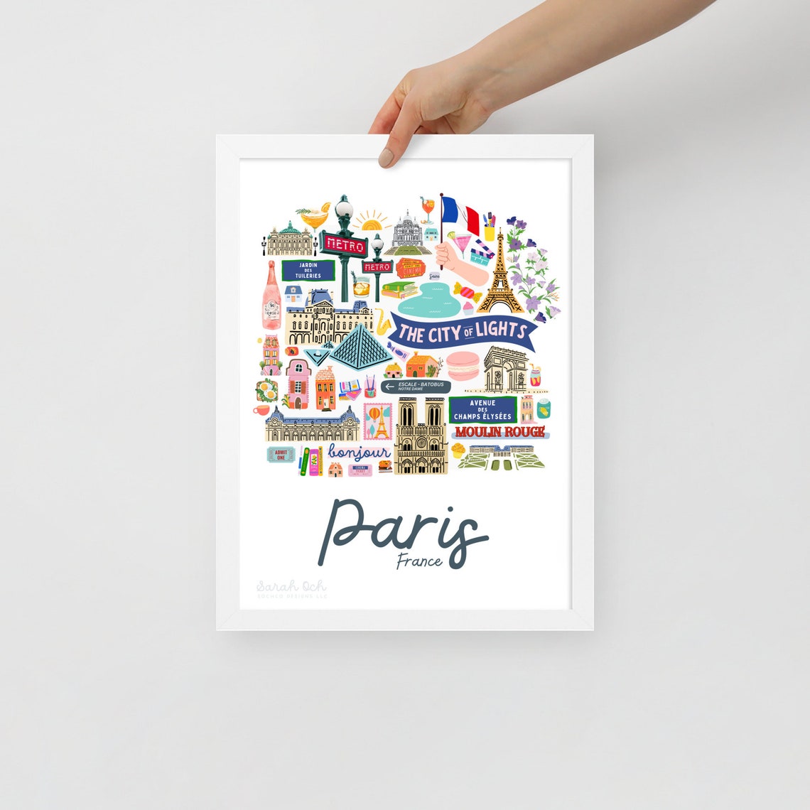 Framed Paris Print - Etsy