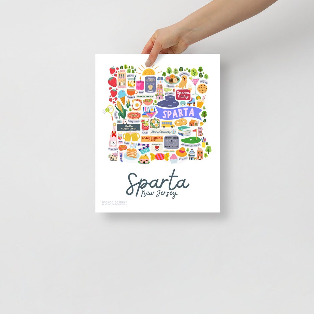 Sparta Print - Etsy