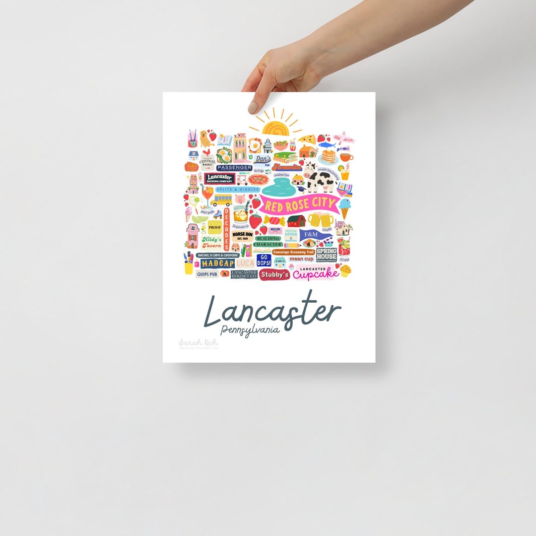 Lancaster Print - Etsy