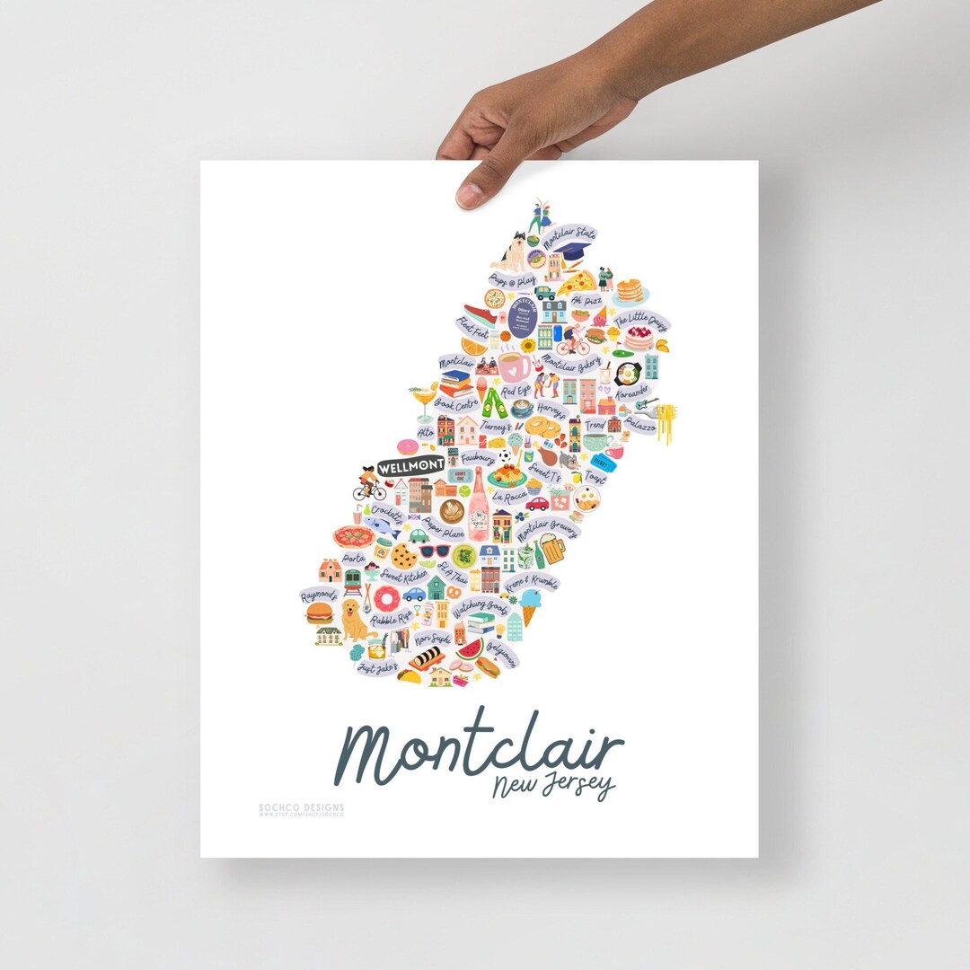 Montclair Print - Etsy