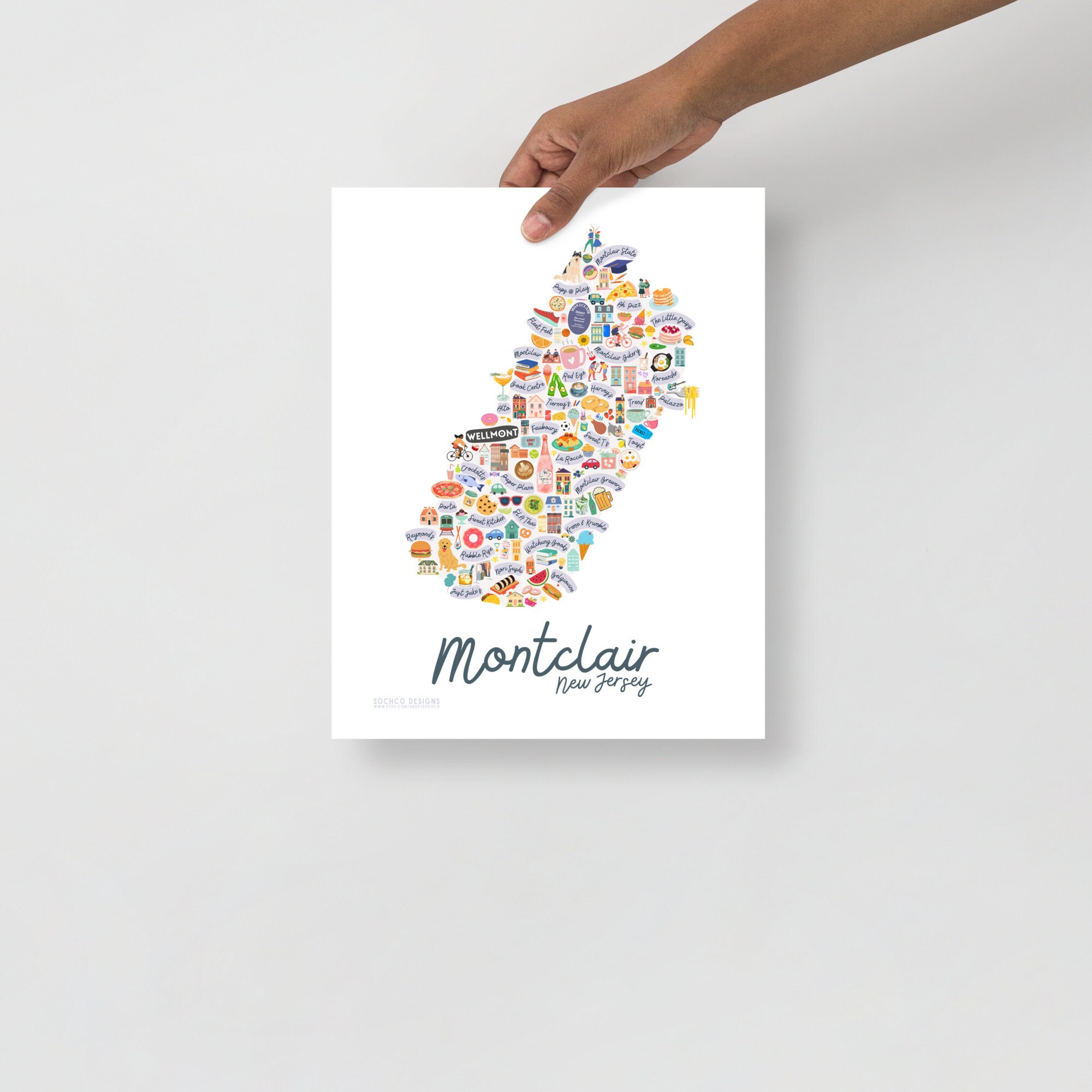 Montclair Print - Etsy