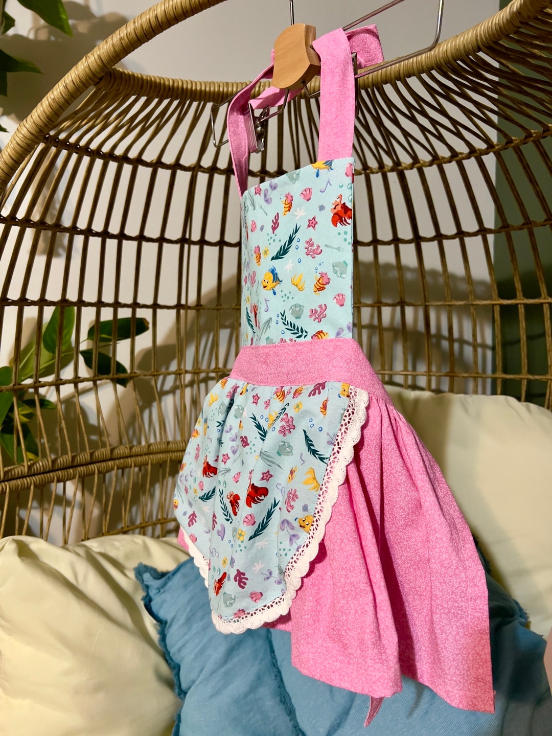 Little Mermaid Kids Apron - Etsy