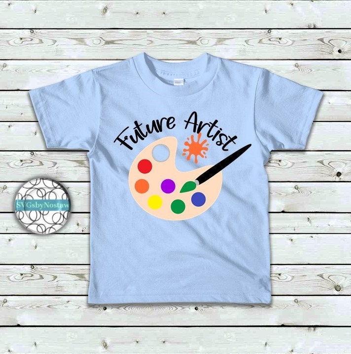 Future Artist Cut File in Svg/png/pdf/jpg. Kids Art Shirt Svg. - Etsy