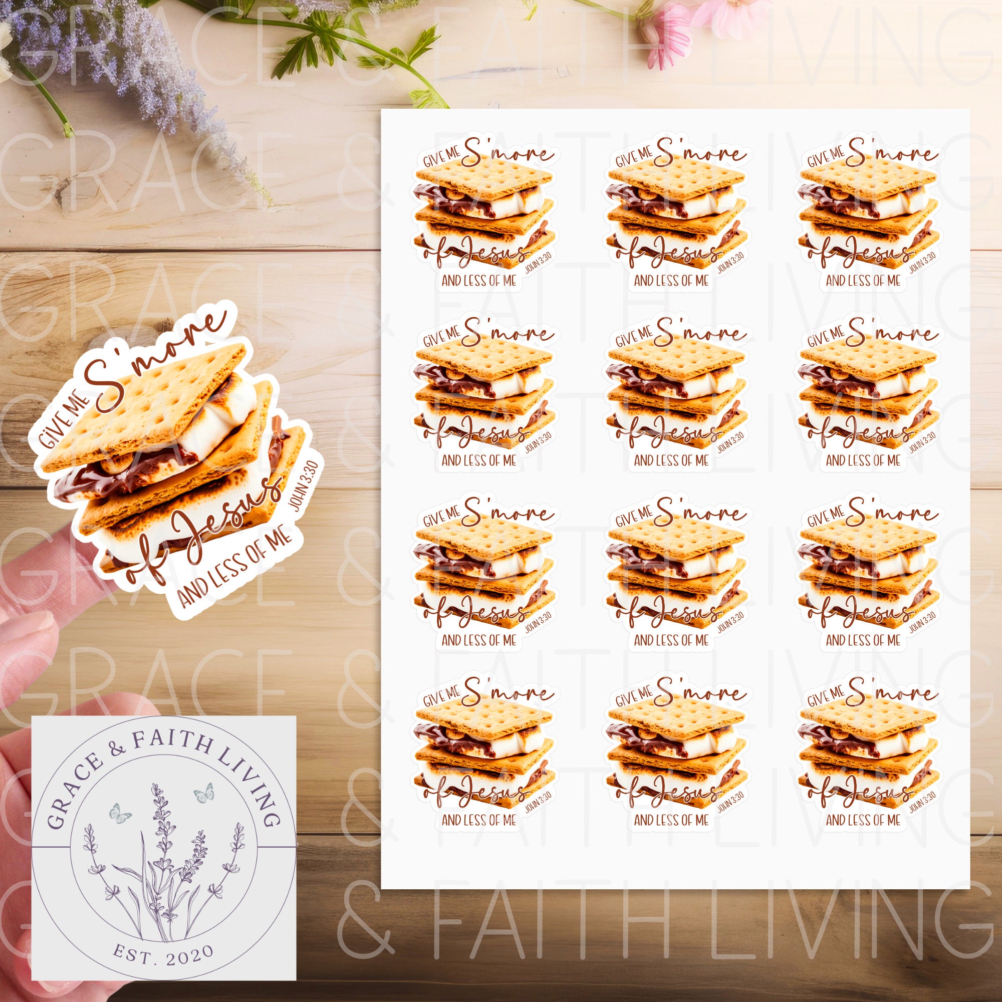 Give Me Smore of Jesus and Less of Me-png File-instant Download ...