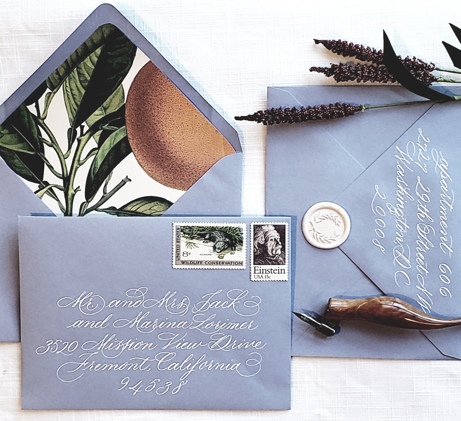 Envelope Addressing Custom Calligraphy Addressing on - Etsy