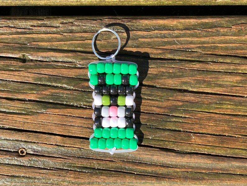 Minecraft Keychain - Etsy