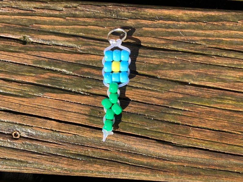 Minecraft Keychain - Etsy