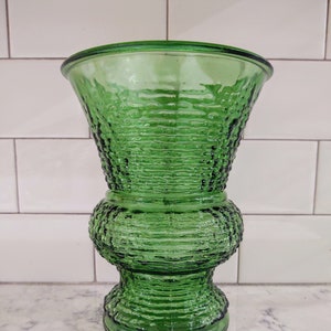 Vintage Napco Large Emerald Green Vase - Etsy