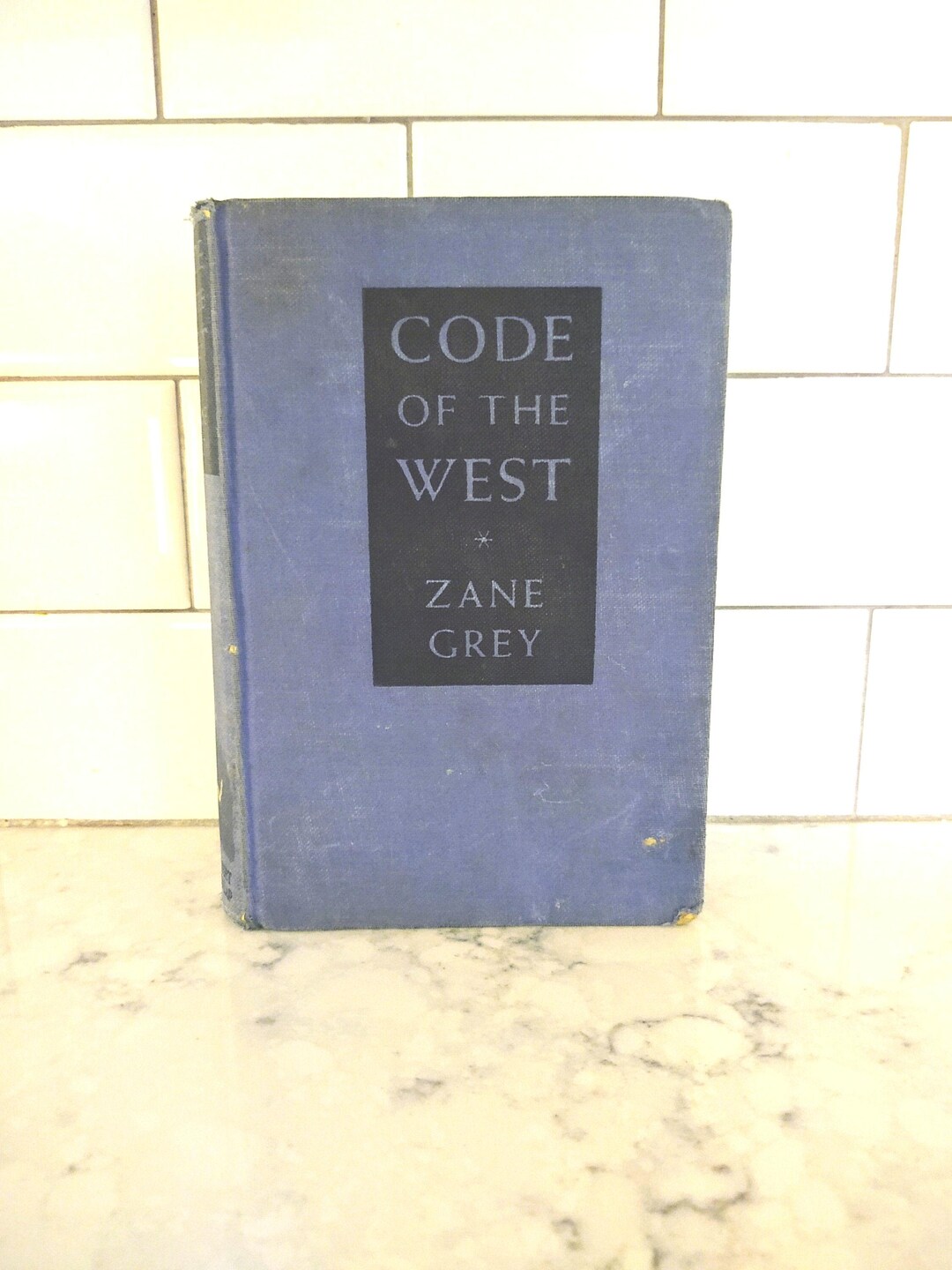 1934 Antique Vintage Book Code of the West by Zane Grey Antique Book ...