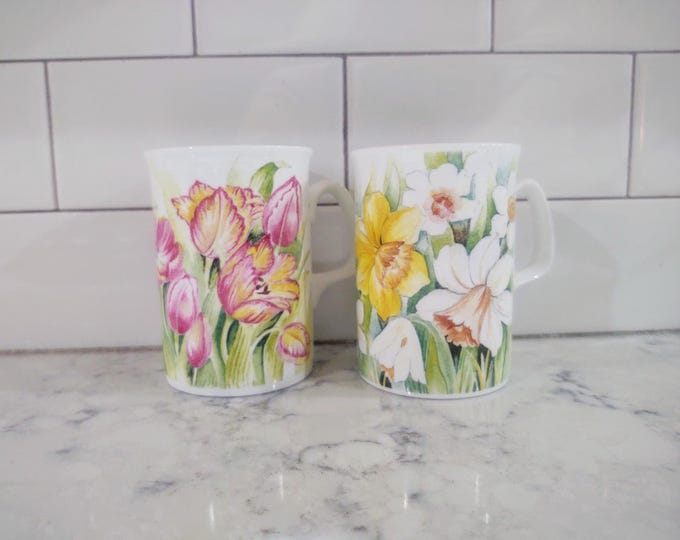 Vintage 1993 Set of 2 Royal Doulton Expressions English Bone China ...