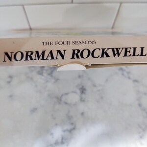Vintage 1984 Norman Rockwell's Four Seasons Books (set of 4) by Gallery ...