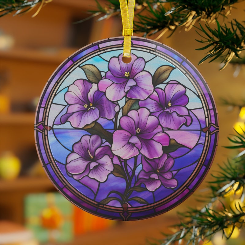 Violet Stained Glass - Etsy