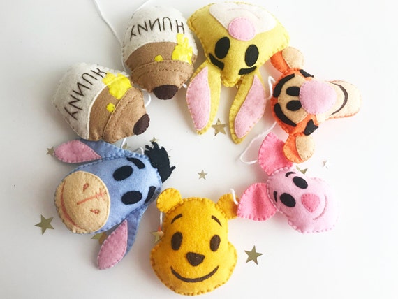 Winnie the Pooh Garland Disney Garland Pooh Wall Hanging | Etsy