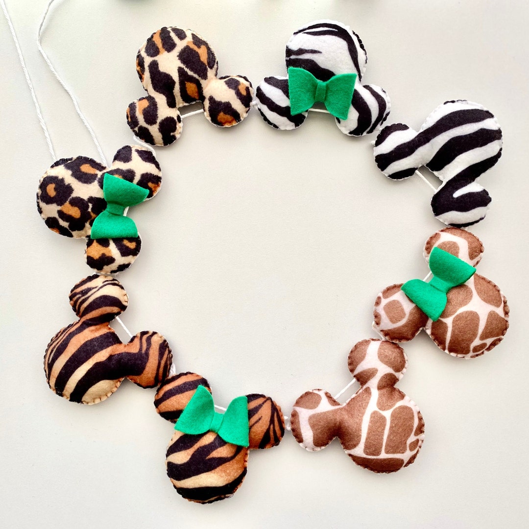 Animal Kingdom Inspired Garland, Disney Banner, Party Decor, Mickey ...