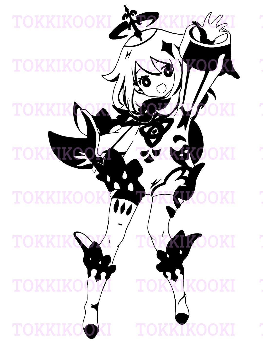 Paimon Digital Download Cut File - Etsy