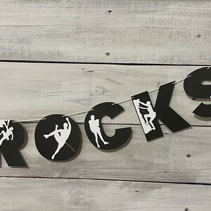 Rock Climbing Banner - Rock Climbing Birthday Banner -rock Climb ...