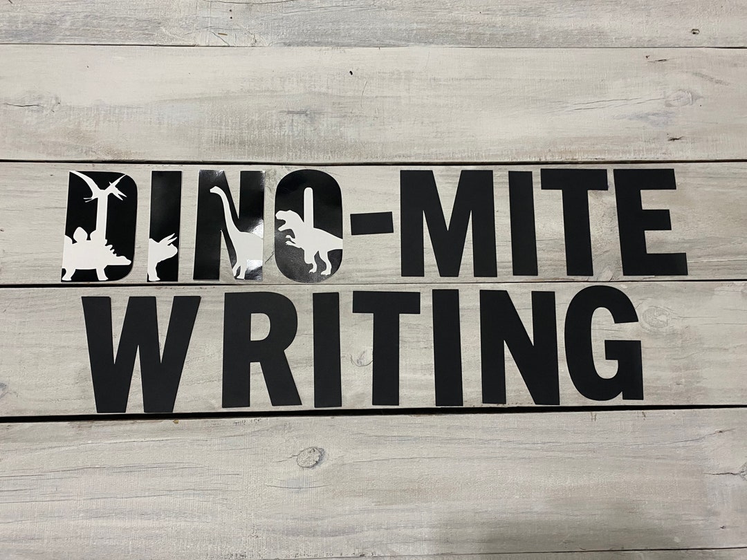 Dino-mite Writing Bulletin Board: Dinosaur Classroom Decor - Etsy