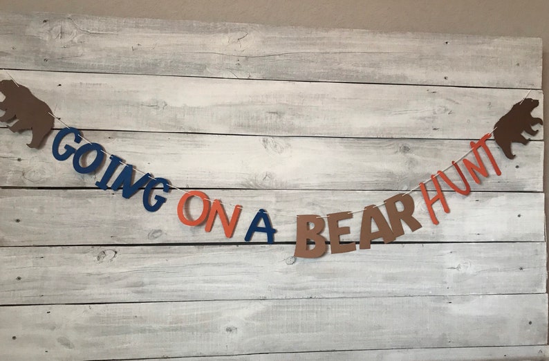 Going on A Bear Hunt ** Banner - Etsy
